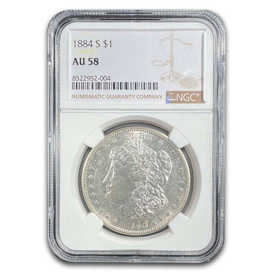 1884 S Morgan Silver Dollar Value - APMEX